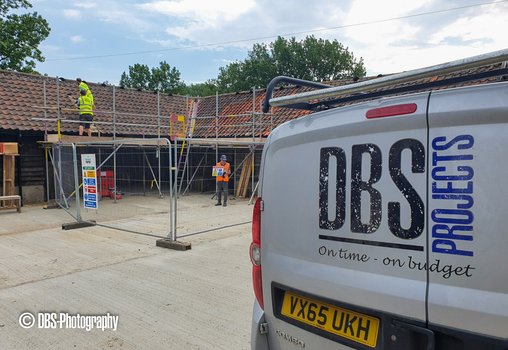 Care-farm Barn Conversion – Works re-started – DBS-Projects Ltd.