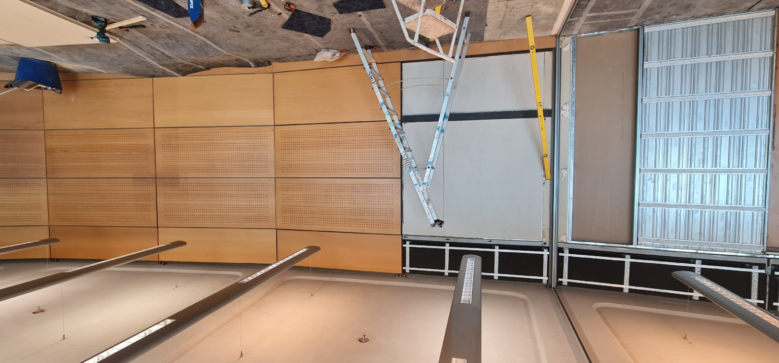 Millennium Library – New Glazed Meeting Rooms – DBS-Projects Ltd.